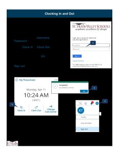 Employee Clocking In and Out – St. Vrain Valley Schools