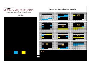 205 Day Calendar – Classified 2024-2025 July – June – St. Vrain Valley ...