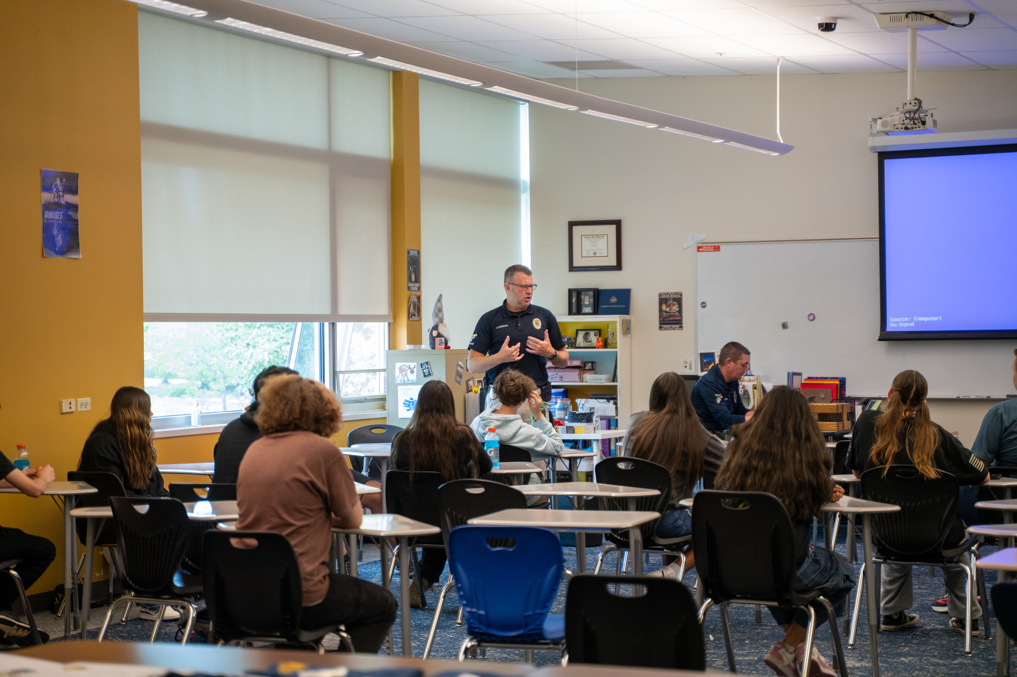 Frederick High Students Connect with School Resource Officers Through ...